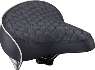 Schwinn Steppsattel Cruiser breit, SW76107-2, Schwarz
