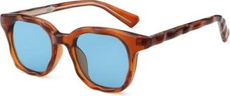 Generic Lunettes De Soleil R&eacute;tro Tendance For Hommes Et Femmes, Lunettes De Soleil UV400 For S&eacute;ance Photo De F&ecirc;te(Blue)