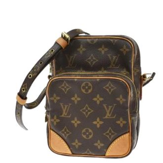 Louis Vuitton unisex, Pre-owned, Brun, Taille: ONE Size Sac bandouli&egrave;re vintage en toile Pre-owned