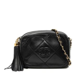 Chanel Pre-owned Leder Crossbody Bag - - Pre-owned - Damen - Schwarzk - ONE SIZE