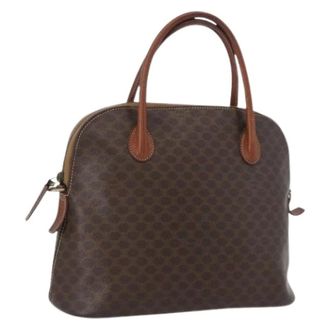Celine Sac &agrave; main en plastique Pre-owned - Femme - Pre-owned - Brun - Taille: ONE Size