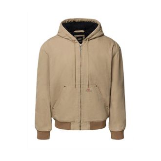 Dickies Homme, Vestes, Beige, Taille: M Veste Bomber Hilham en Toile