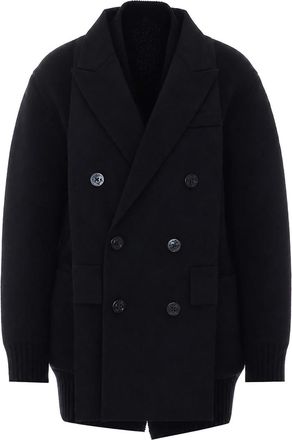 sacai Cardigan - Schwarz