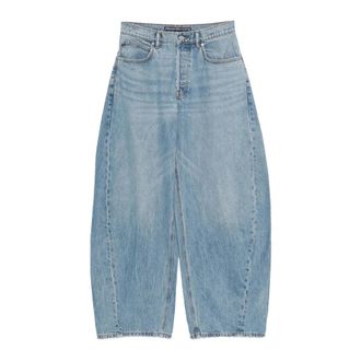 Alexander Wang Wide Jeans - - Jeans - Damen - Blau - W25