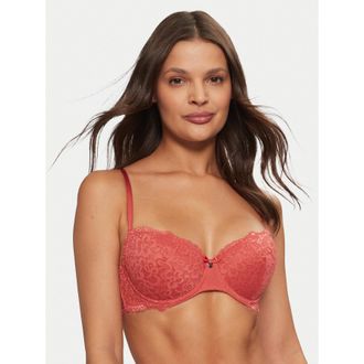 Hunkem&ouml;ller B&uuml;gel-BH Marine 206320 Rot