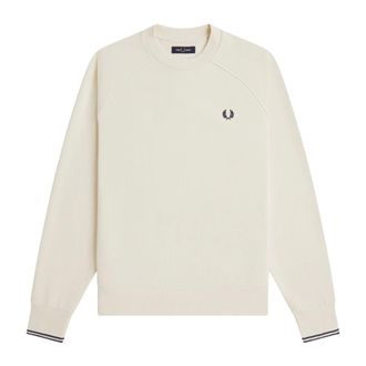 Fred Perry Homme, Sweatshirts et sweats &agrave; capuche, Beige, Taille: L SweaT-shirts