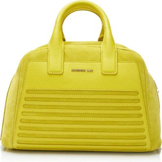 Mandarina Duck Damen I-Con Velvet Tote, Bergamotte