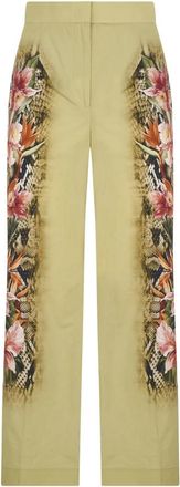 Alberta Ferretti Femme, Pantalons, Multicolore, Taille: 44 FR Wide Pantalons
