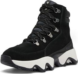 Sorel Bottes imperméables Kinetic Impact Conquest Plus pour femme, Noir/gris, 38 EU