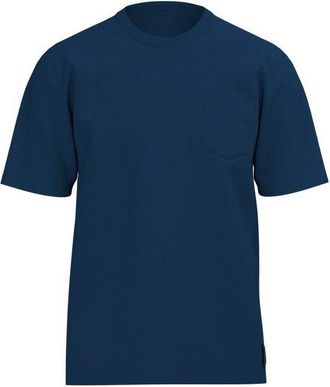 Trigema T-Shirt TRIGEMA T Shirt aus Biobaumwolle mit Brusttasche (1-tlg)