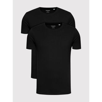 Jack & Jones Jack & Jones T-Shirt-Set Basic Crew Neck 12133913 Schwarz Regular Fit