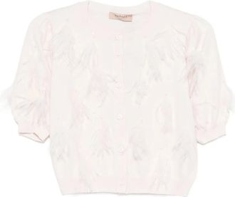 Twinset Femme, Blouses et Chemises, Rose, Taille: 42 FR 00570 Cardigan