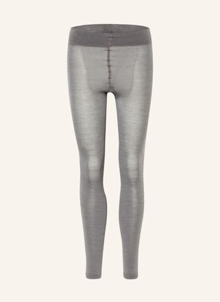 Falke Leggings Softmerino Mit Merinowolle grau