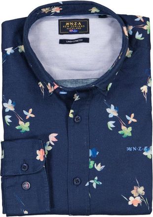 N.Z.A. Herren Hemd blau