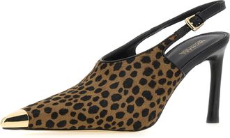 Michael Kors Damen Kasia Pump Heeled Shoes, Husk Multi, 38.5 EU