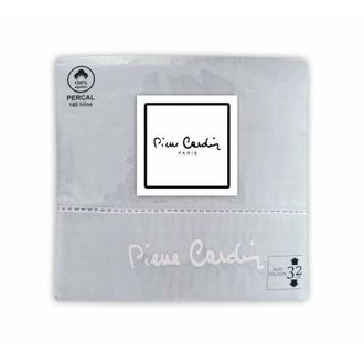 Pierre Cardin Arcadia Bettw&auml;sche-Set, 100% Baumwolle, Grau, Bett 105 cm
