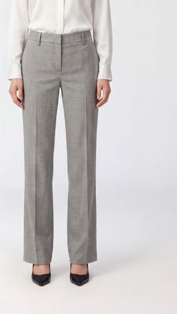 Magda Butrym Pantalon skinny en laine &agrave; taille mi-haute
