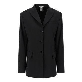Nensi Dojaka Belt Blazer - - Jackets - Damen - Schwarzk - M
