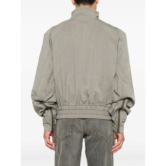 Vivienne Westwood Orb-Embroidered Polyamide Jacket - Gray