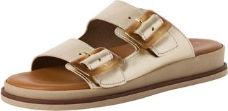 Tamaris Pantolette Damen Keilabsatz metallic,EU 37