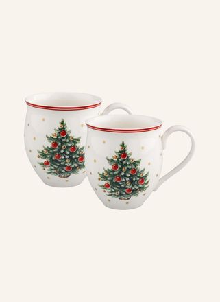 Villeroy & Boch Henkelbecher, Tannenbaum, 2 St&uuml;ck Toys Delight rot