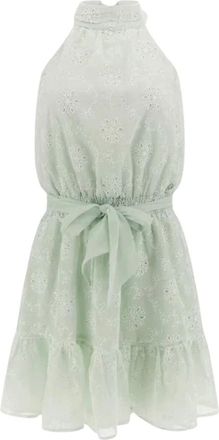 Guess Femme, Robes, Vert, Taille: 38 FR Robe &Eacute;vas&eacute;e Florale