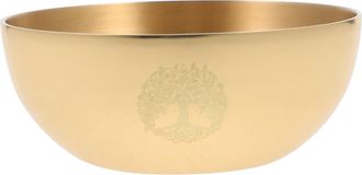 Holibanna Messing-schale Lebensbaum Dekorative Kupfer-opferschale F&uuml;r Zuhause Und Tempel Stabile Langlebige Dreisam Glatter Oberfl&auml;che Vielseitig Als R&auml;uchersch