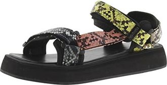 Victoria Tongues SAL IMPRIMÉ Serpent Multicolore & Scratchs Amarillo 40