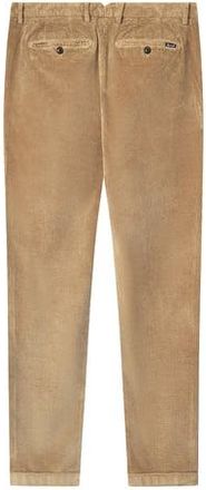 Fa&ccedil;onnable Pantalon chino en velours c&ocirc;tel&eacute;
