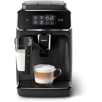 Philips robot cafe ceramique 3 boissons carafe a lait 12MOUTURES detartrage aut EP2230.10