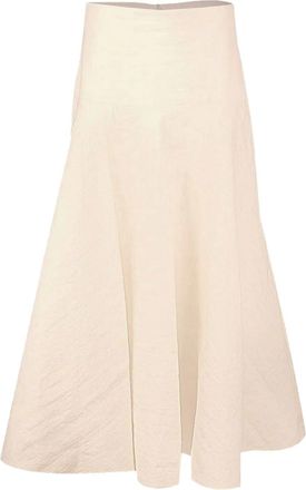 Brandon Maxwell The Ember maxi skirt - Tons neutres