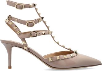 Valentino Garavani Femme, Chaussures, Beige, Taille: 37 EU Escarpins Rockstud