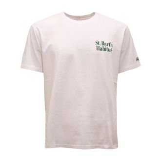 MC2 Saint Barth Portland T-Shirt - - Tops - Herren - Wei&szlig; - L