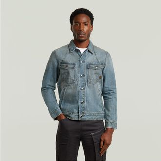 G-Star A-Line Slim Jacke - Hellblau - Herren