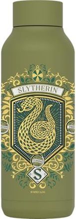 Quokka HP Slytherin Thermosflasche, Edelstahl, solid, Olivgrün, 510 ml