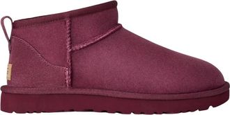 UGG Ugg, Femme, Chaussures, Violet, Taille: 39 EU Ultra Mini Sheepskin Low Boot