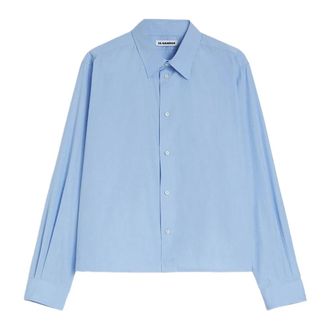 Jil Sander Homme, Chemises, Bleu, Taille: L Chemises