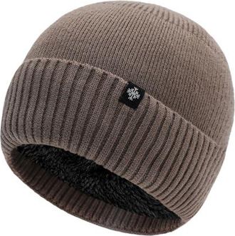 Generic Bonnet Femme Hiver Bonnet Femme Chapeau Femme Hiver Confortable Classique - Laine &Eacute;pais Unisexe avec Col Haut, Imprim&eacute; Lettres Tendance, Cadeau Pratiq