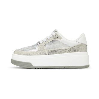 Loriblu All-over Ton-in-Ton Kristalle Sneakers - - Shoes - Damen - Wei&szlig; - 38 EU