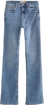 Next Femme, Jean Bootcut Super Doux, Denim Doux et Extensible, avec 5 Poches Bleu Moyen 46