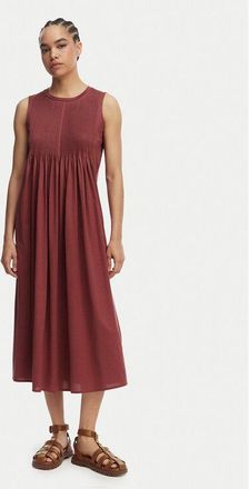 Max Mara Kleid f&uuml;r den Alltag Ricordo 2615621022 Dunkelrot Regular Fit