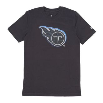 New Era Homme, Tops, Gris, Taille: S Tennessee Titans Draft Tee Graphite Shirt