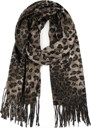 Glamexx24 Damen XXL Kuscheliger Winter Schal mit Fransen Warmer Farbiger Poncho Schal Oversized Deckenschal