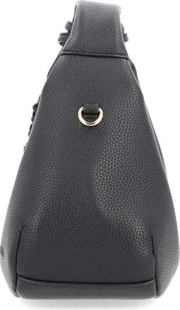 Ganni Womens Handbag Hobo Black Recycled Polyester Handbags Hand Bags