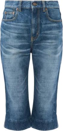 Chlo&eacute; Femme, Jeans, Bleu, Taille: W28 Jean Capri Taille Haute