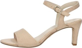 Tamaris Femme, Chaussures, Beige, Taille: 42 EU Sandales &agrave; talons hauts
