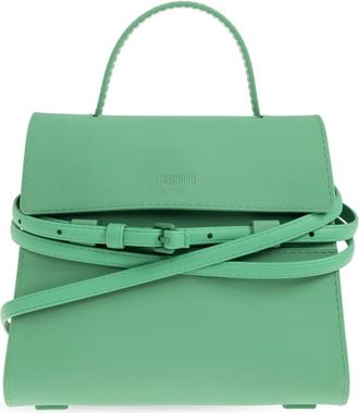 Moschino Femme, Sacs, Vert, Taille: ONE Size Tie Me Small Handbag