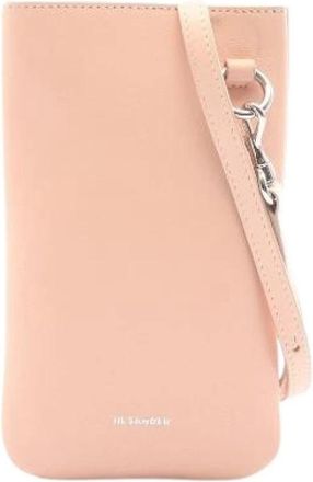 Jil Sander Sac bandouli&egrave;re en cuir Pre-owned - Femme - Pre-owned - Rose - Taille: ONE Size