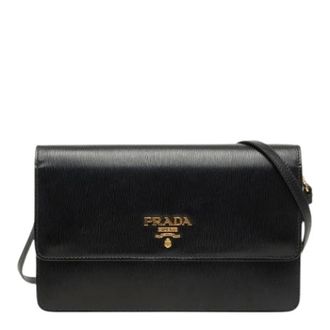 Prada Sac bandouli&egrave;re vintage doccasion - Femme - Pre-owned - Noir - Taille: ONE Size