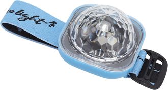 Generic Bunte RGB-Armbandlicht-Umgebungslampe f&uuml;r KTV-Tanzsaal, USB-Lade-B&uuml;hnenarmbandlicht f&uuml;r Autospielzimmer, PC-Material, 1,6 Unzen (Blaue Muschel)
